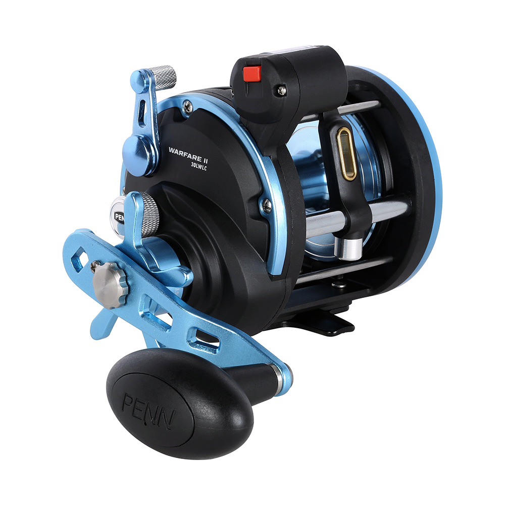 PENN WARII30LWLC Warfare™ II Level Wind 30 Right Hand Conventional Reel ...